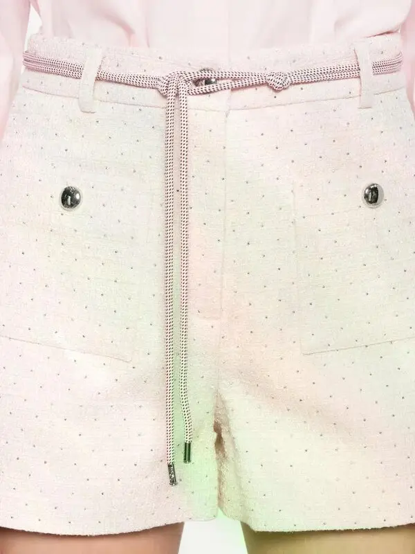 Maje Embellished Tailored Shorts