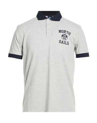 NORTH SAILS Polo Shirt Light Size Cotton, Elastane - Grey