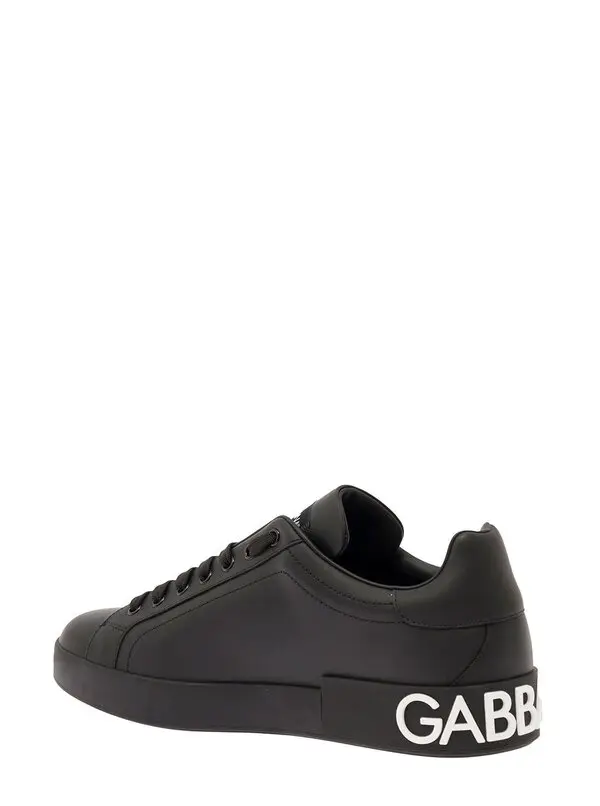 Dolce & Gabbana Portofino Sneakers - Black