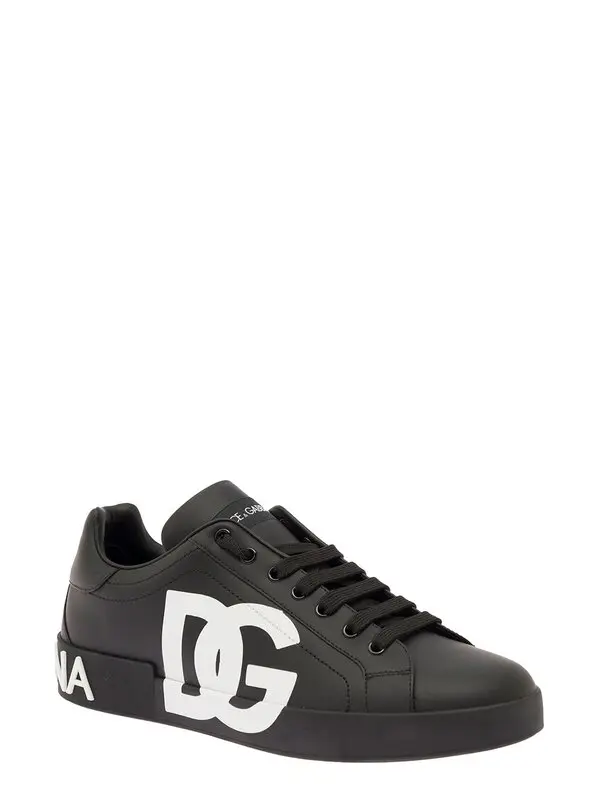 Dolce & Gabbana Portofino Sneakers - Black