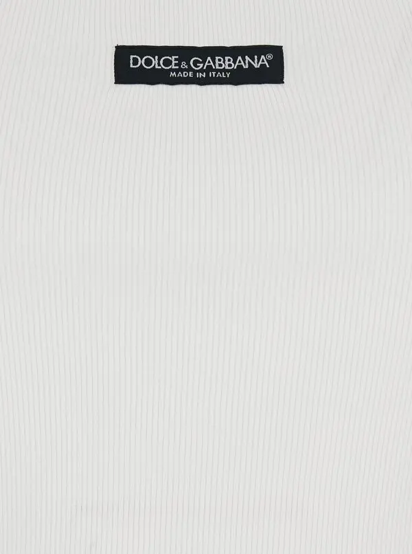 Dolce & Gabbana Jersey Logo Top