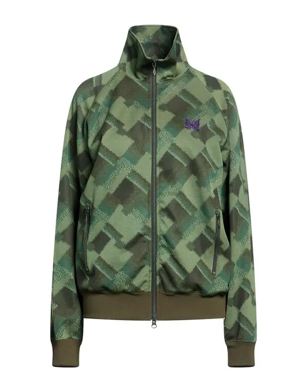Needles Jacquard Zip-up Sweatshirt