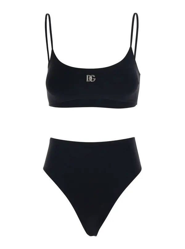 Dolce & Gabbana Logo Embellished Two-piece Set - Multicolor