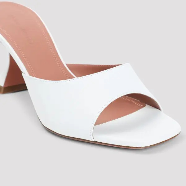 Amina Muaddi Lupita Slipper 70 In Smooth Leather