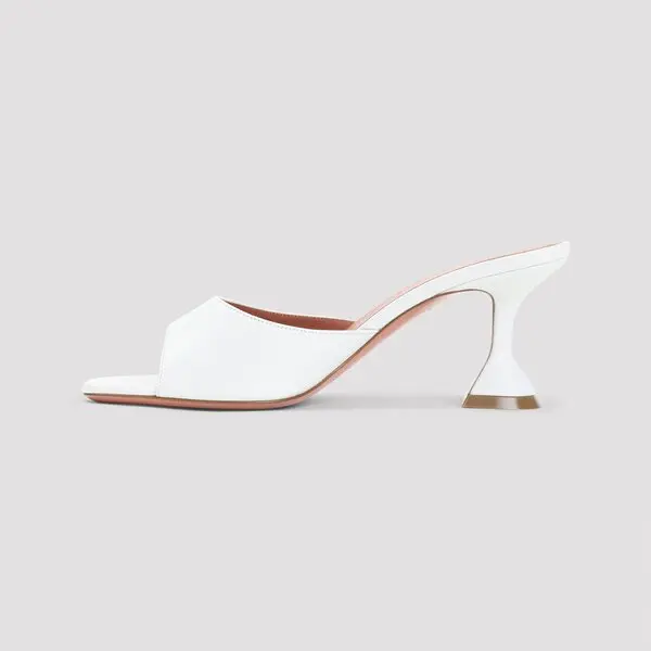 Amina Muaddi Lupita Slipper 70 In Smooth Leather