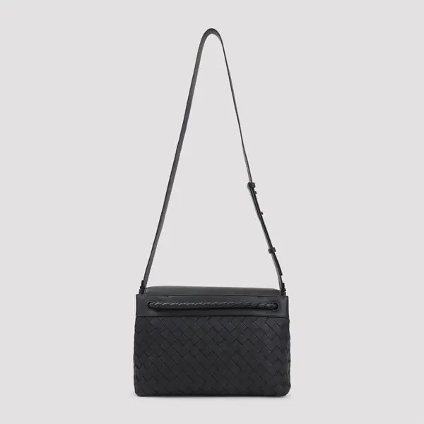 Bottega Veneta Small Andiamo Messenger Bag - Black