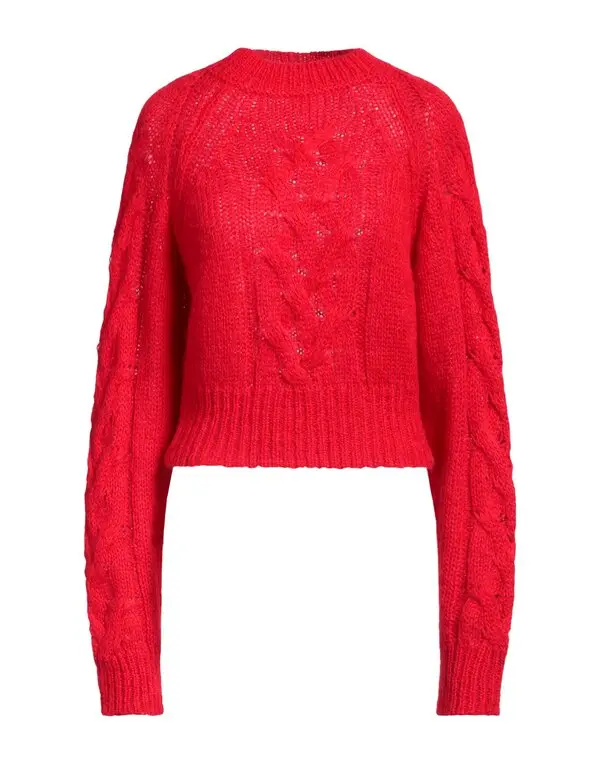 TWINSET Cable-knit Mohair & Wool Blend Sweater