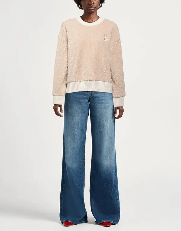 BALLANTYNE Bouclé Crewneck Sweater