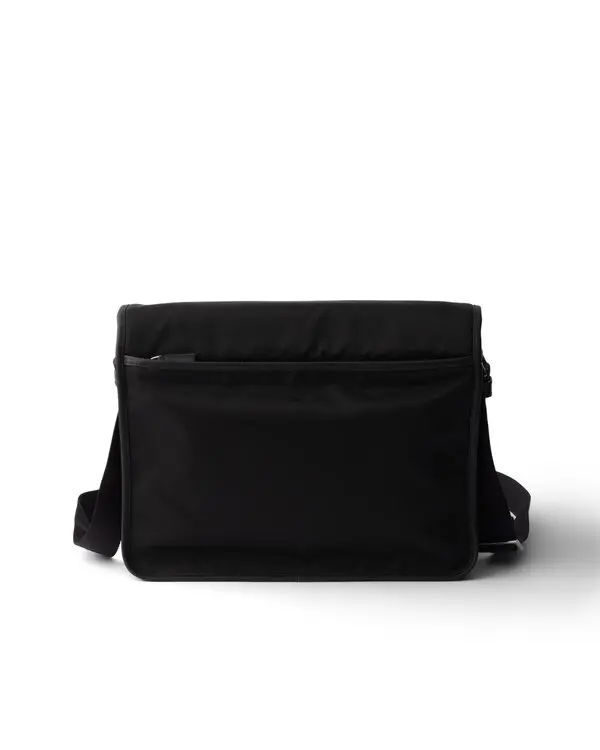 Prada Re-nylon And Saffiano Leather Shoulder Bag