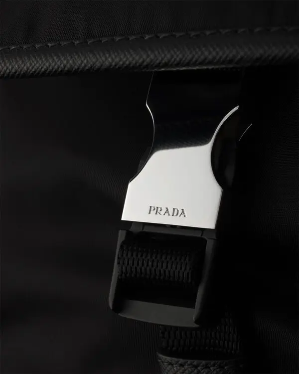 Prada Re-nylon And Saffiano Leather Shoulder Bag