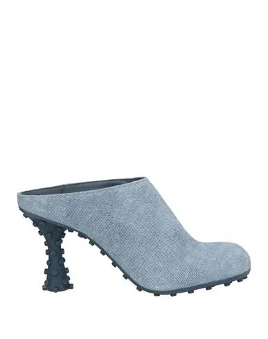 Sunnei Mules & Clogs Size Textile Fibers - Blue