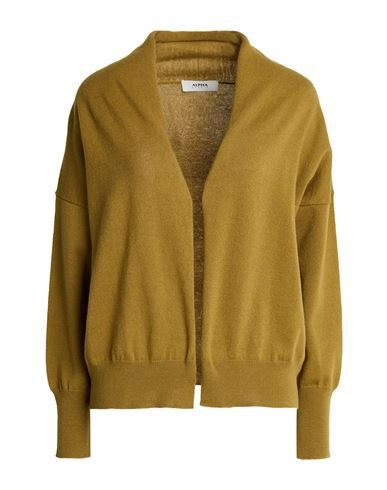 Alpha Studio Light Wool & Cashmere Cardigan - Beige