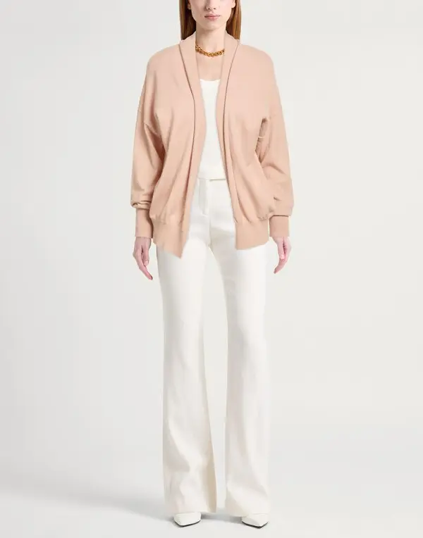 Alpha Studio Wool And Cashmere Cardigan - Pink