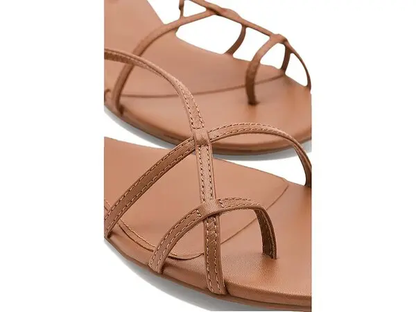 Madewell Strappy Flat Sandals - Brown