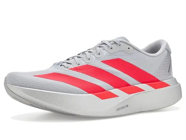 Adidas Adizero Evolution Sl Running Shoes Shoes Metallic/lucid Red/iron Metallic - Silver