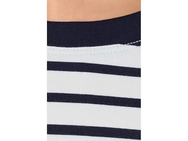 Splits59 Oversized Striped Jersey Tee - Gray