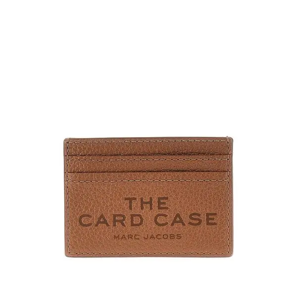 Marc Jacobs Grain Leather Cardholder - Brown