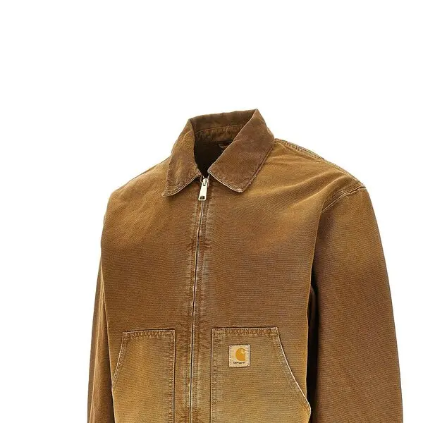 Carhartt Work In Progress Detroy Denim 'arcan' Jacket - Brown