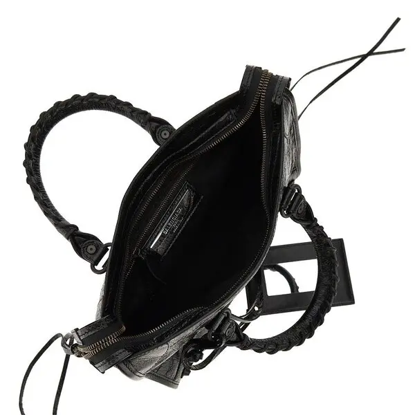 Balenciaga Arena Leather Small Le City Bag - Black