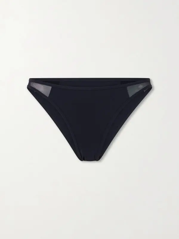 Kiki De Montparnasse Peep Show Bikini Bottom - Black