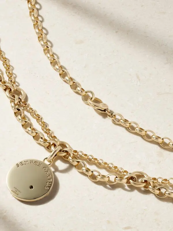 FOUNDRAE 18-karat Diamond Necklace