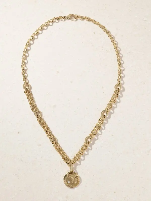 FOUNDRAE 18-karat Diamond Necklace