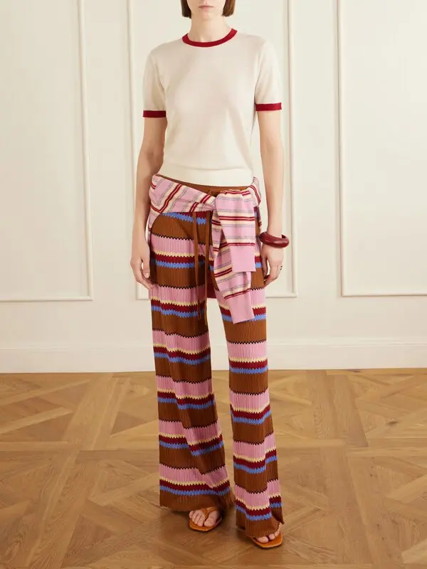 Guest In Residence Airy Ringer Cashmere T-shirt