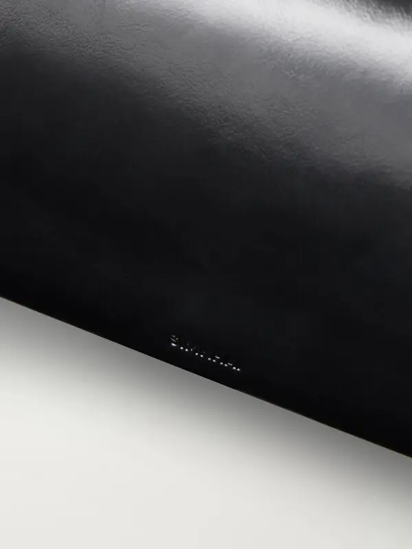 Simkhai River East-west Moto Leather Clutch Bag - Black