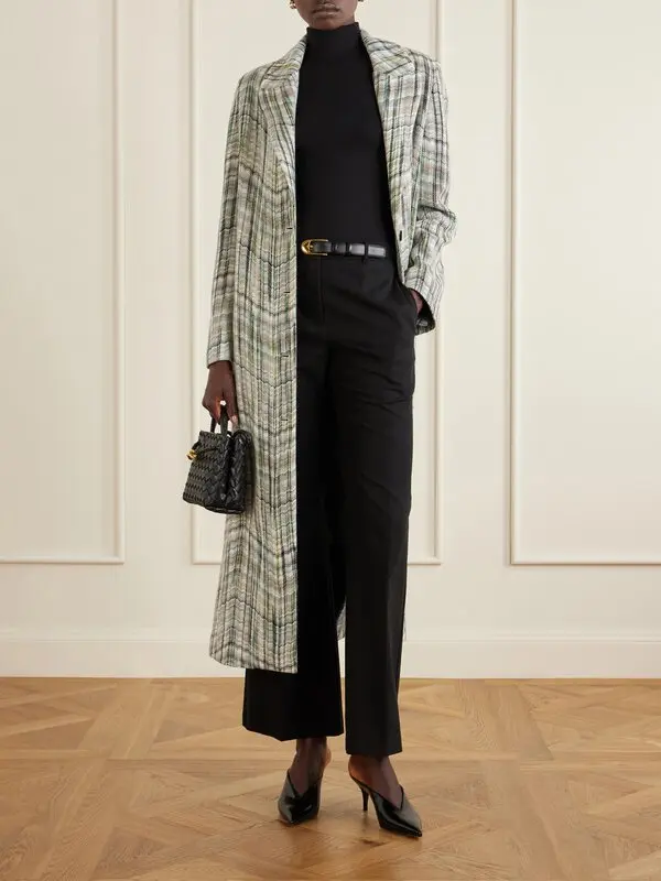 Missoni Chevron Pattern Wool-blend Coat