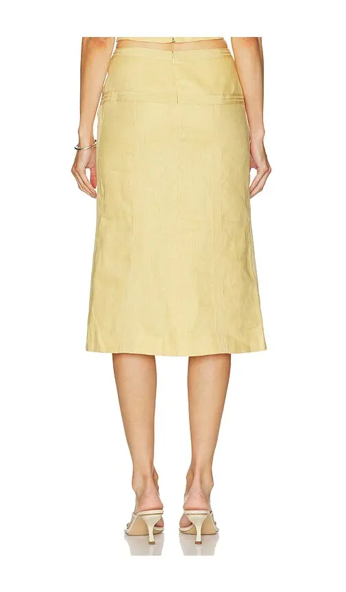 CAMILA COELHO Cassia Midi Skirt
