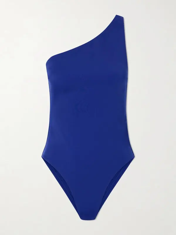 Matteau Asymmetric One-piece Swimsuit - Blue