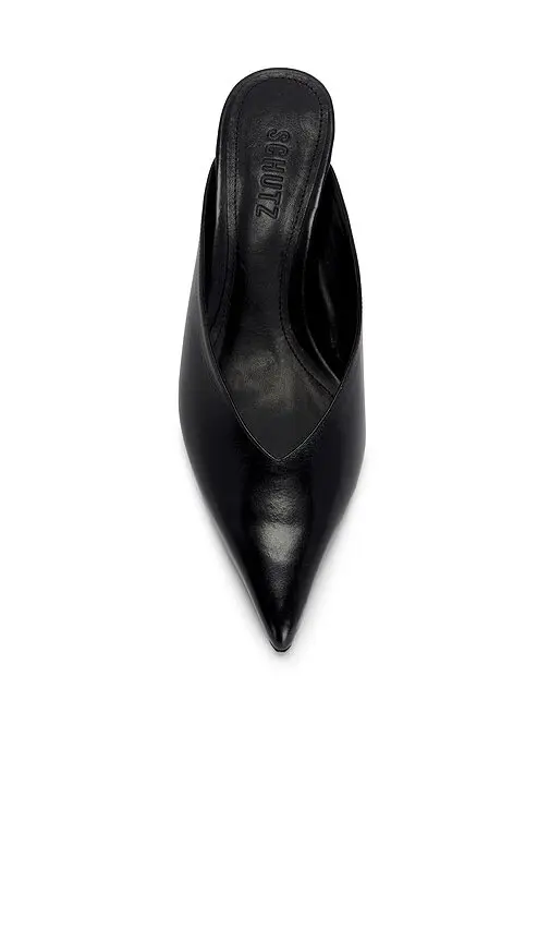Schutz Loren Mid Mule Pump - Black