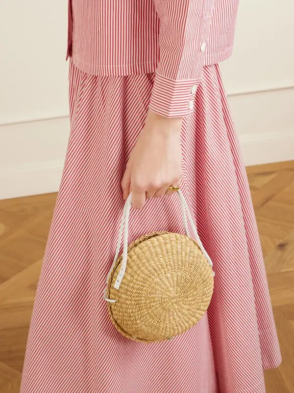 Muuñ Talata Mini Handwoven Raffia Bag