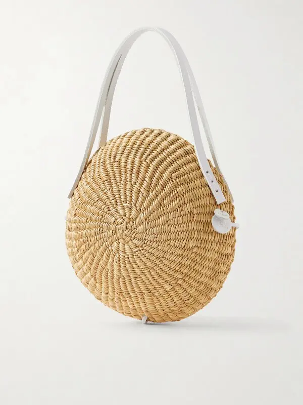 Muuñ Talata Mini Handwoven Raffia Bag