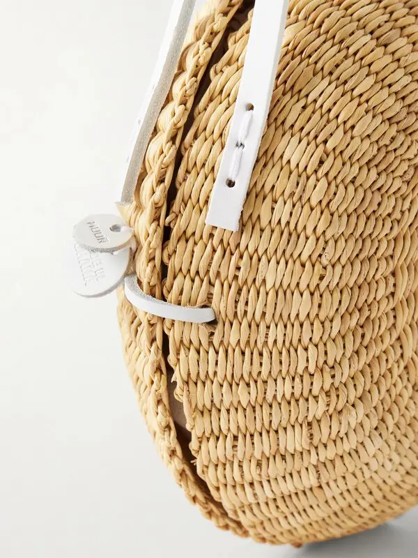 Muuñ Talata Mini Handwoven Raffia Bag