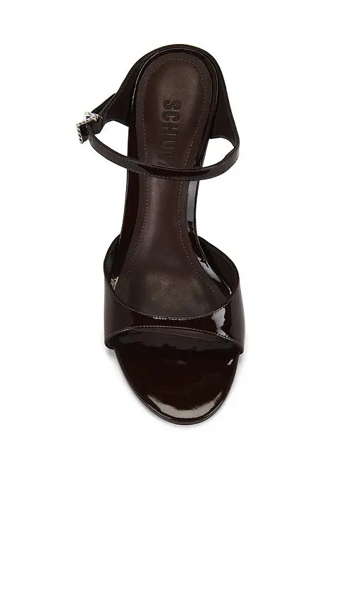 Schutz Lyra Mule In Chocolate - Maplewood