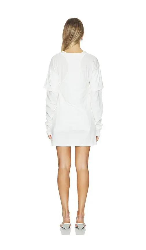 NIIHAI Long Sleeve T-shirt Dress