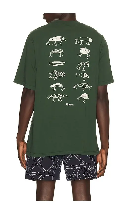 MALBON Bass Club Bermuda Lures Graphic Tee