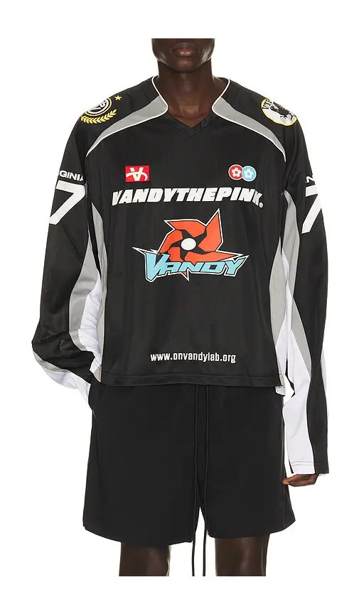 VANDYTHEPINK Moto Jersey - Black