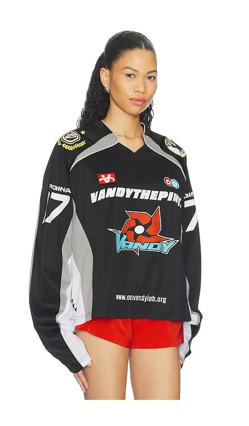 VANDYTHEPINK Graphic Moto Jersey