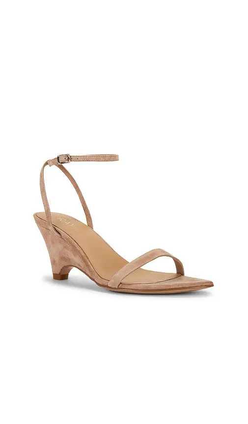 Raye Elira Suede Wedge Sandals