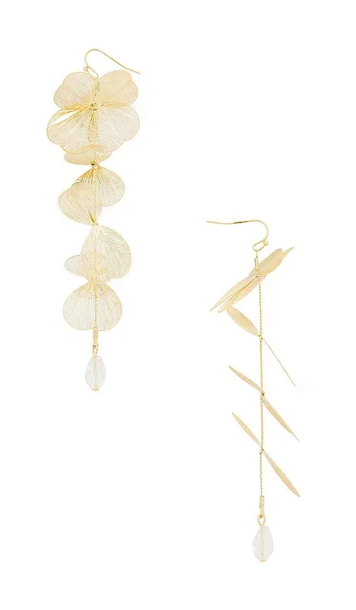 LOVERS AND FRIENDS Clairah Earrings In Metallic