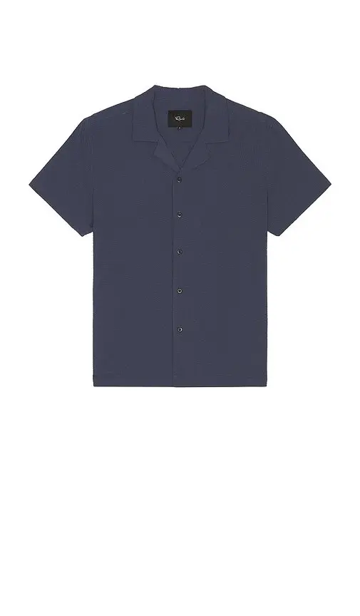 Rails Amalfi Short Sleeve Shirt In Blue