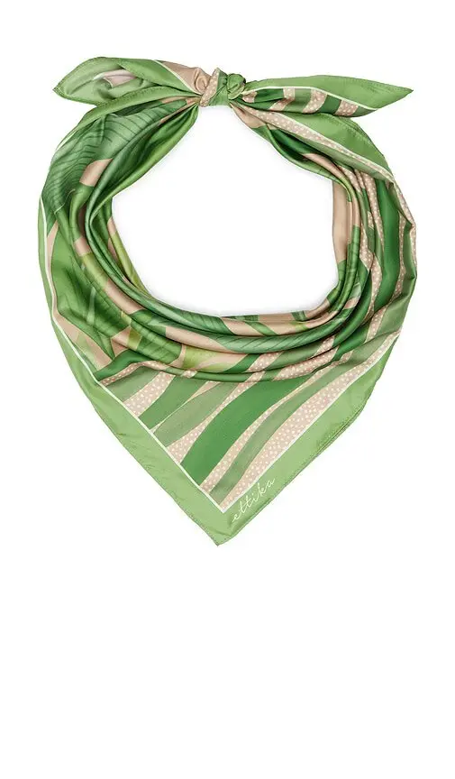 Ettika Botanical Garden Scarf - Green