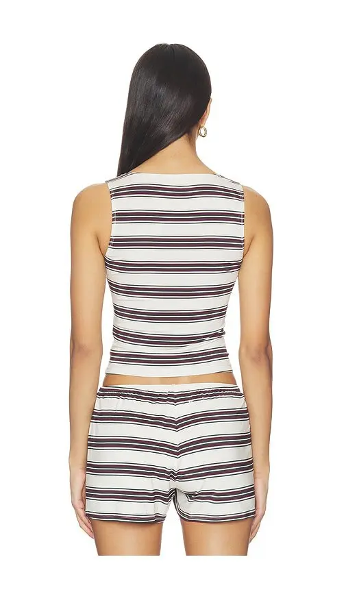 WeWoreWhat Scoop Fitted Tank