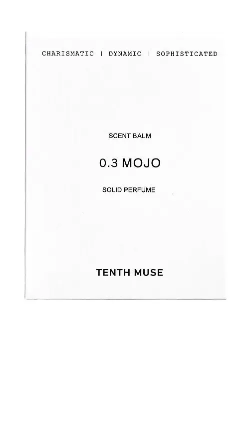TENTH MUSE Mojo Solid Perfume Balm - N,a