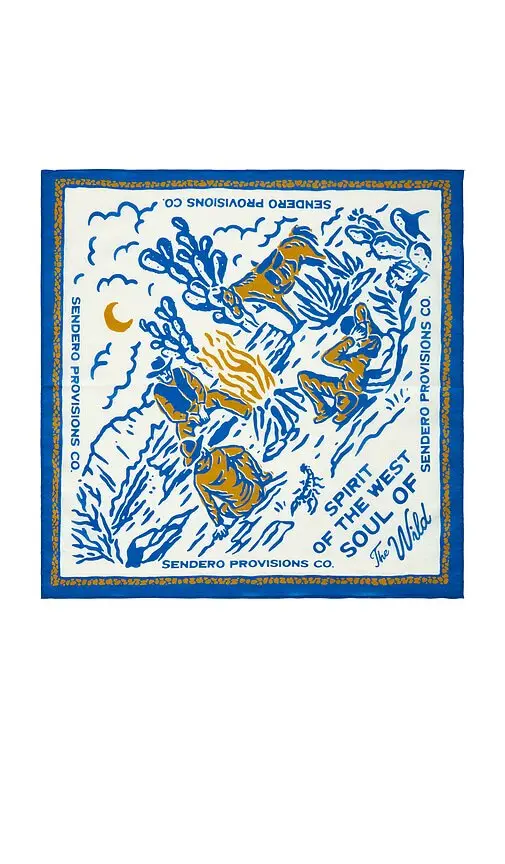 SENDERO PROVISIONS CO. Cowboy Campfire Bandana