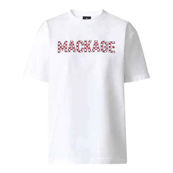 Mackage Tee-wpcr Logo T-shirt - White Multi