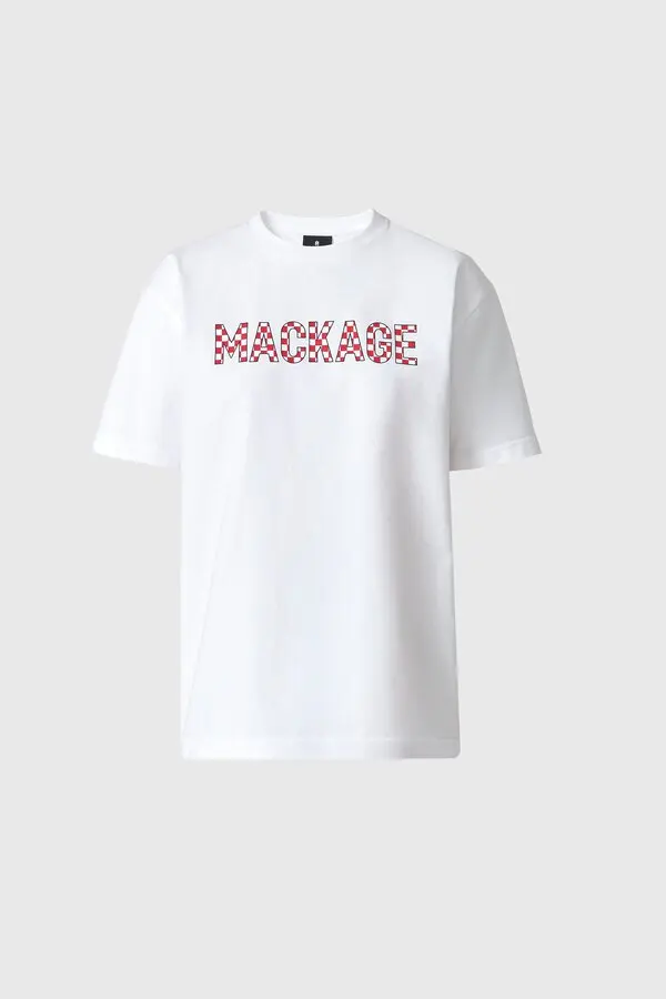 Mackage Organic Cotton Logo Print T-shirt