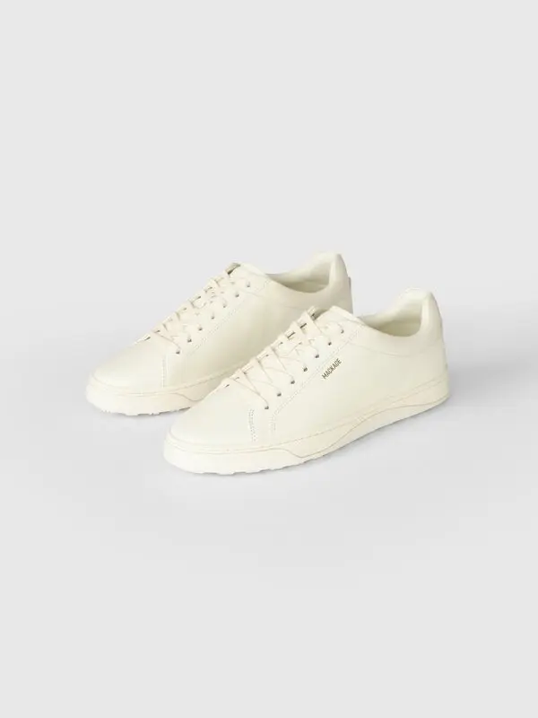 Mackage Luka-01 Leather Low-top Sneakers - White